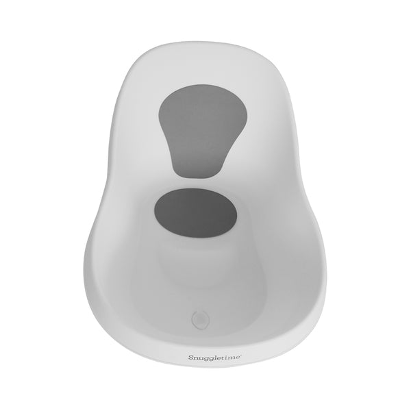 Snuggletime Snuggle Bath Tub - White and Grey